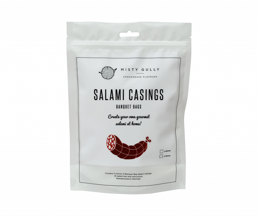 Misty Gully Banquet Bags Salami Casings | Smoked & Cured