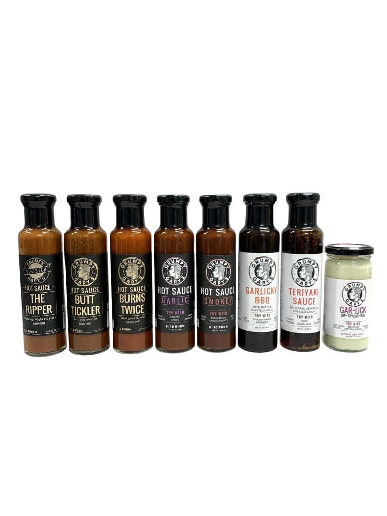 Grumpy Gary's Sauce Pack - Smoked & Cured | Misty Gully