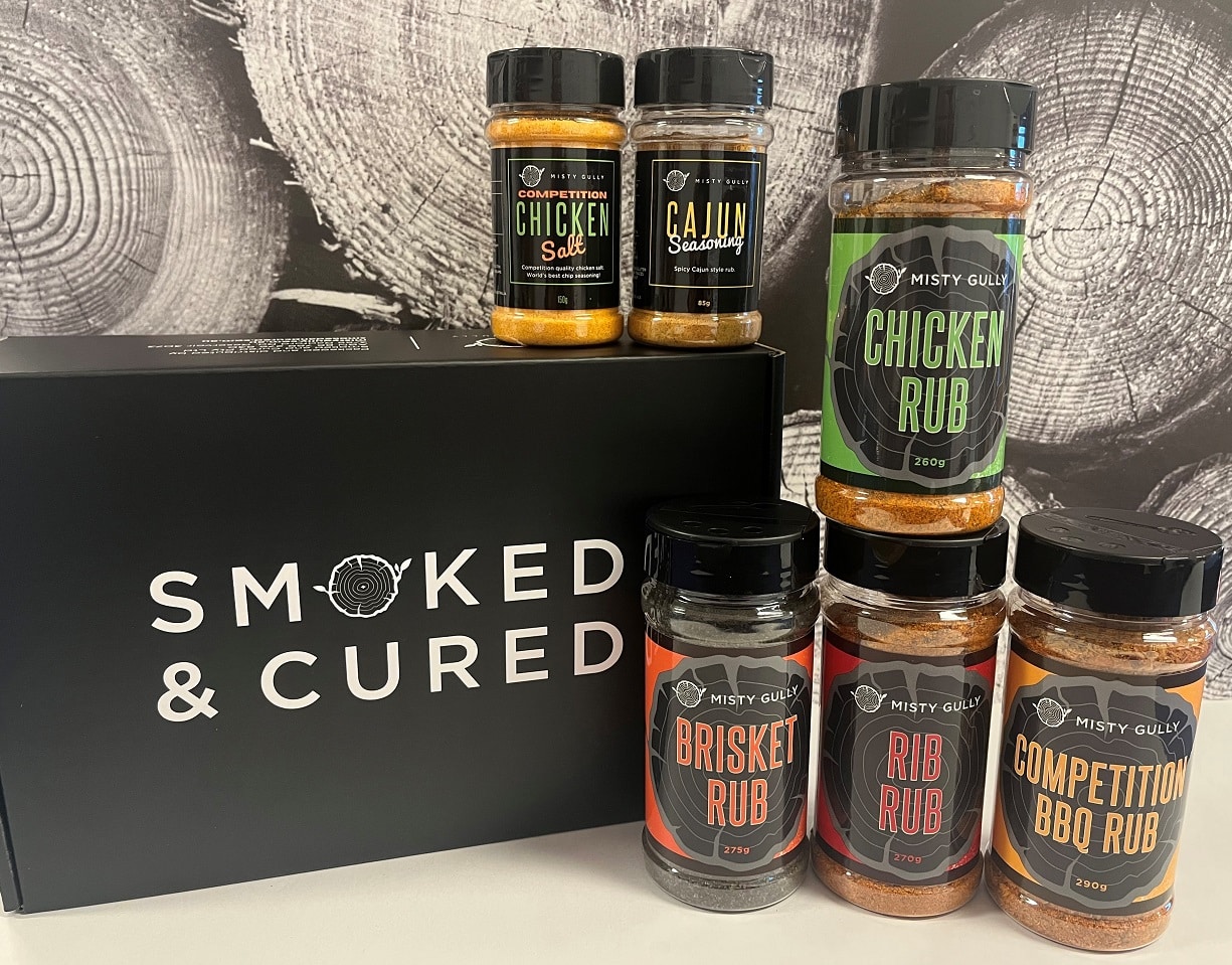 Misty Gully Rub Box - Smoked & Cured | Misty Gully